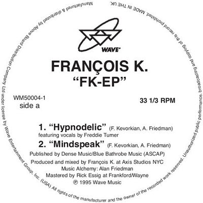 Francois K. - Fk-Ep 2023 Reissue - Import 12 Inch Vinyl – CDs Vinyl Japan Store 2023, Dance ...