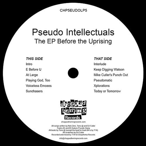 Pseudo Intellectuals - The Ep Before The Uprising - Import Vinyl LP Record