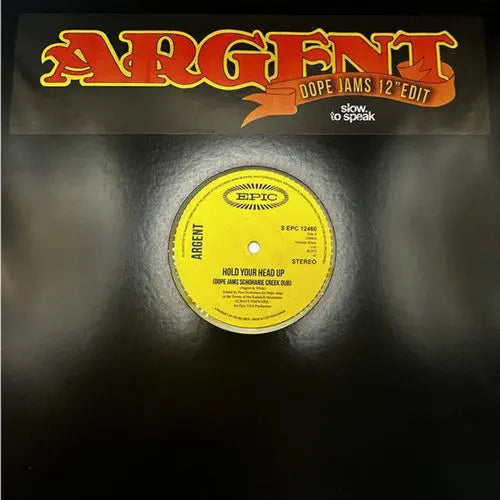 Argent - Hold Your Head Up (Dope Jams Edit) - Import Vinyl 12 Inch Rec ...