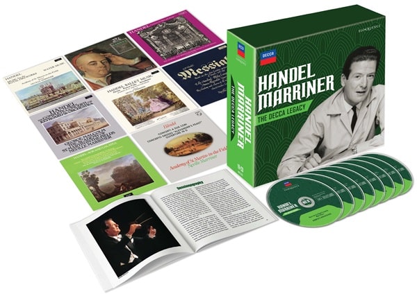 Neville Marriner - Handel-Marriner Decca Legacy - Import 19 CD – CDs ...