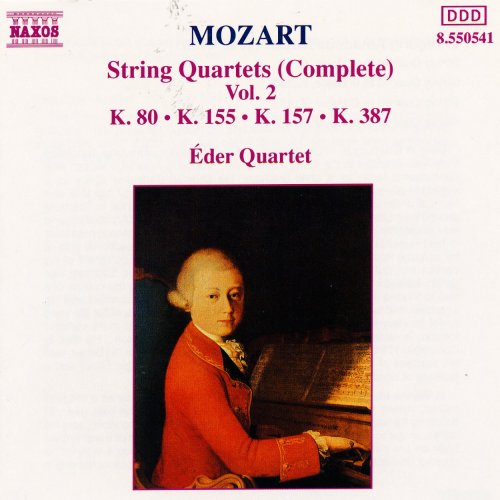 Mozart (1756-1791) - String Quartet.1, 2, 4, 14: Eder.q - Import CD ...