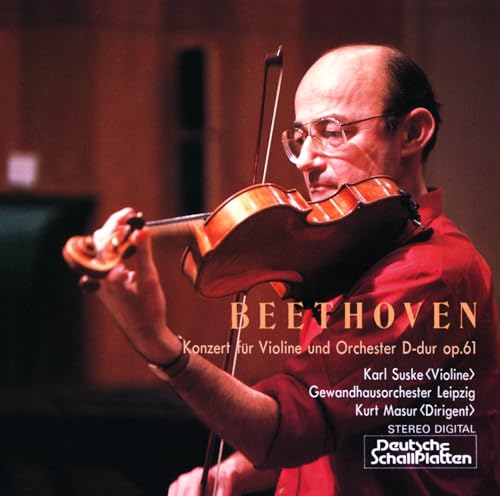 Karl Suske (violin) - Beethoven: Violin Concerto - Japan CD Limited Ed ...