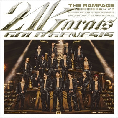 The Rampage From Exile Tribe - 24Karats Gold Genesis - Japan CD+DVD