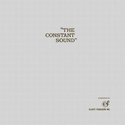 The Constant Sound - The Constant Sound - Import Vinyl LP Record