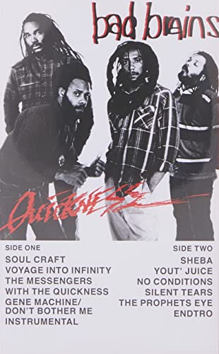 Bad Brains - Quickness - Import Cassette Tape