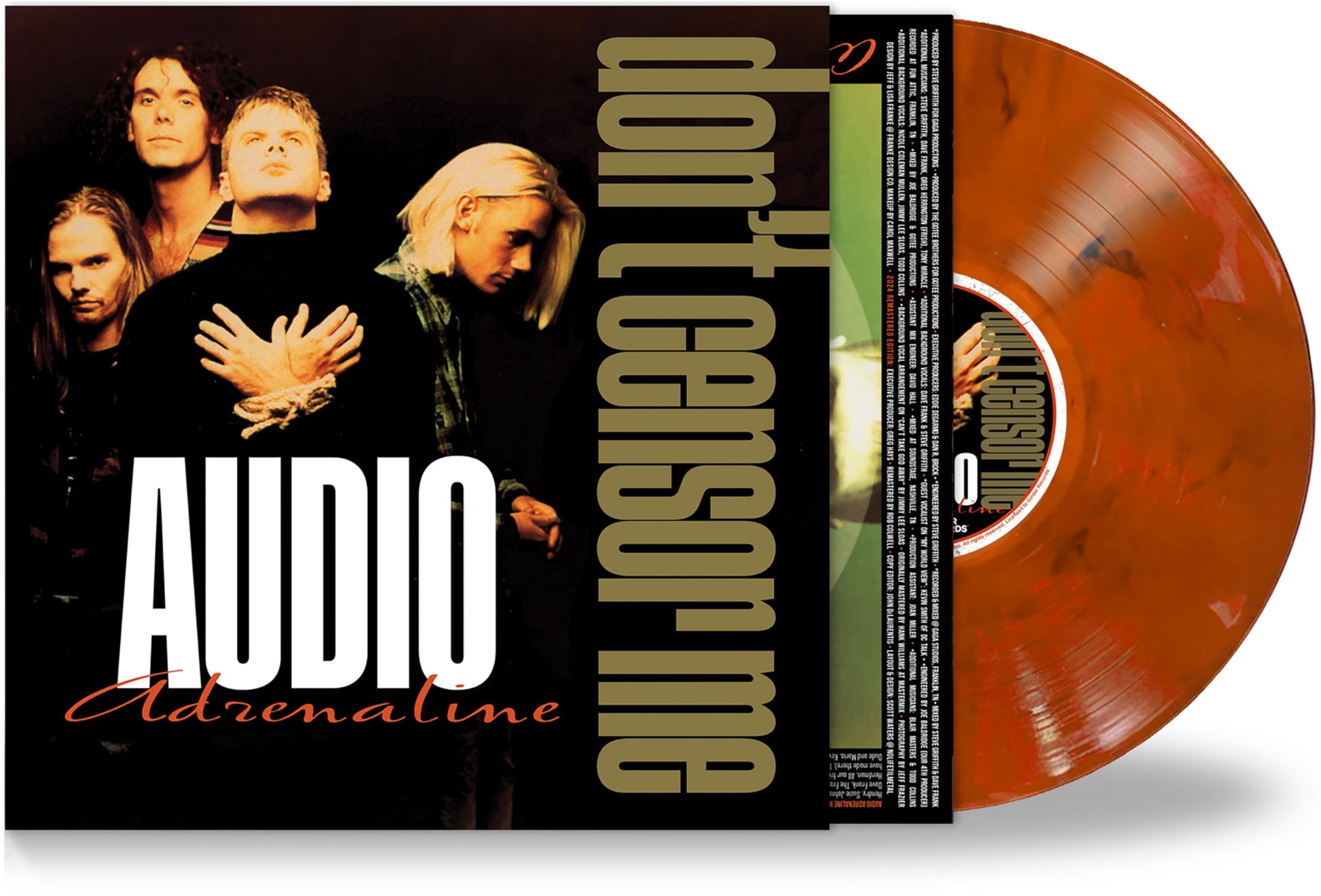 Audio Adrenaline - Don't Censor Me - Import Orange Vinyl LP Record ...