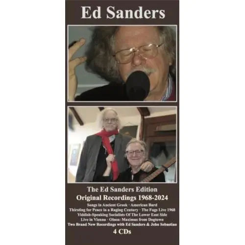 Ed Sanders - Original Recordings 1968-2024 - Import 4 CD – CDs Vinyl ...