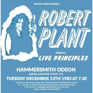 Robert Plant - Individual Moments, Live At Hammersmith Odeon, '83 ...