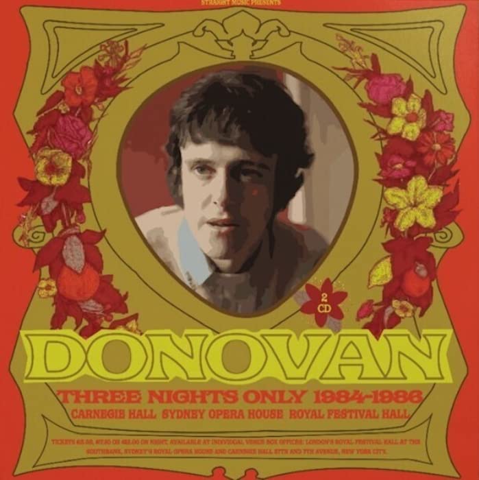 Donovan - Three Nights Only 1984-1986 - Import CD