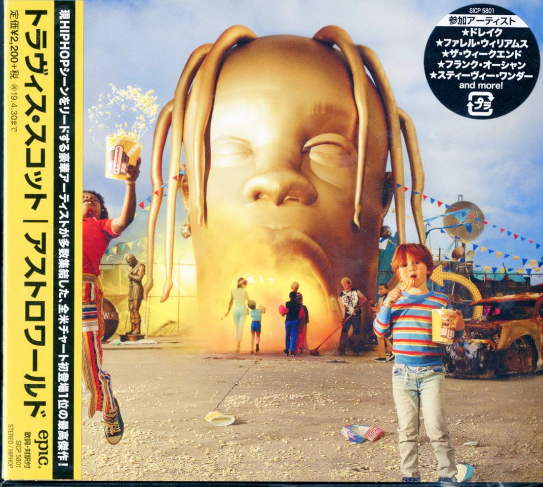Travis Scott - Astroworld - Japan CD Bonus Track – CDs Vinyl Japan ...
