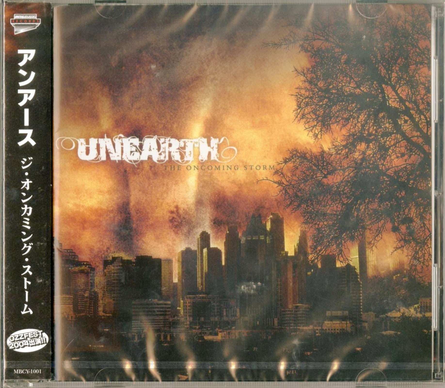 Unearth - The Oncoming Strom - Japan CD – CDs Vinyl Japan Store 2004 ...
