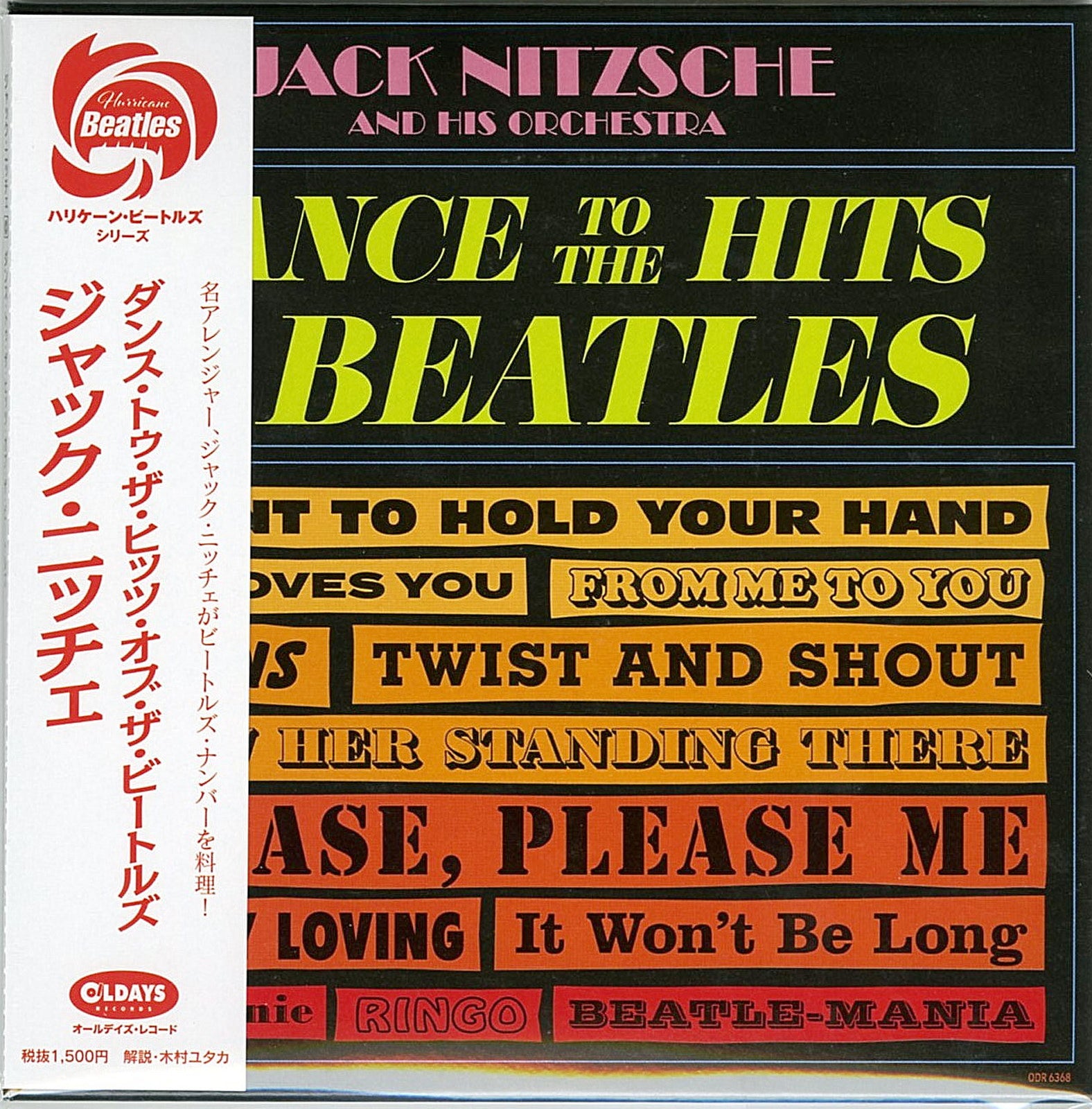 Jack Nitzsche - Dance To The Hits Of The Beatles - Japan Mini LP CD