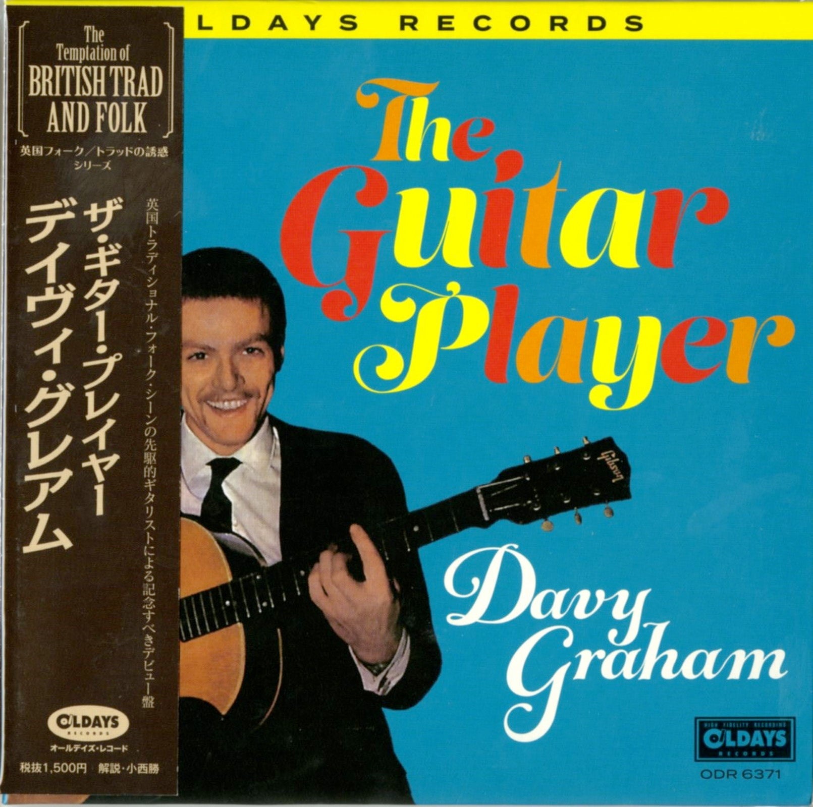 Davy Graham - The Guitar Player - Japan Mini LP CD