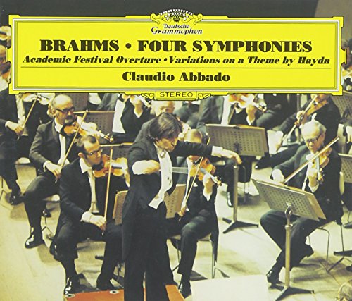 Brahms: Four Symphonies, Etc./ Abbado‐Brahms (1833-1897) - Japan 3 CD