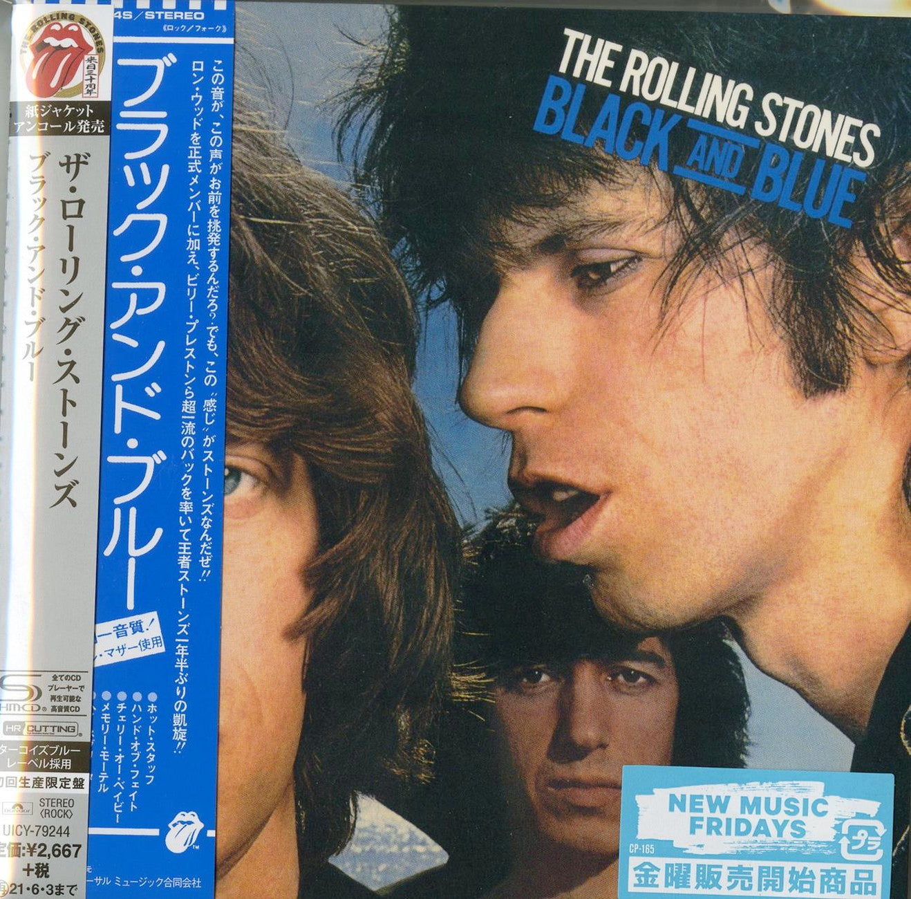 The Rolling Stones - Black And Blue - Japan Mini LP SHM-CD Limited Edition