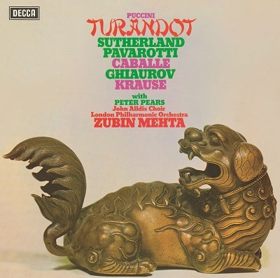 Zubin Mehta - Puccini: Complete Opera Turandot - Japan 2 SACD Hybrid ...